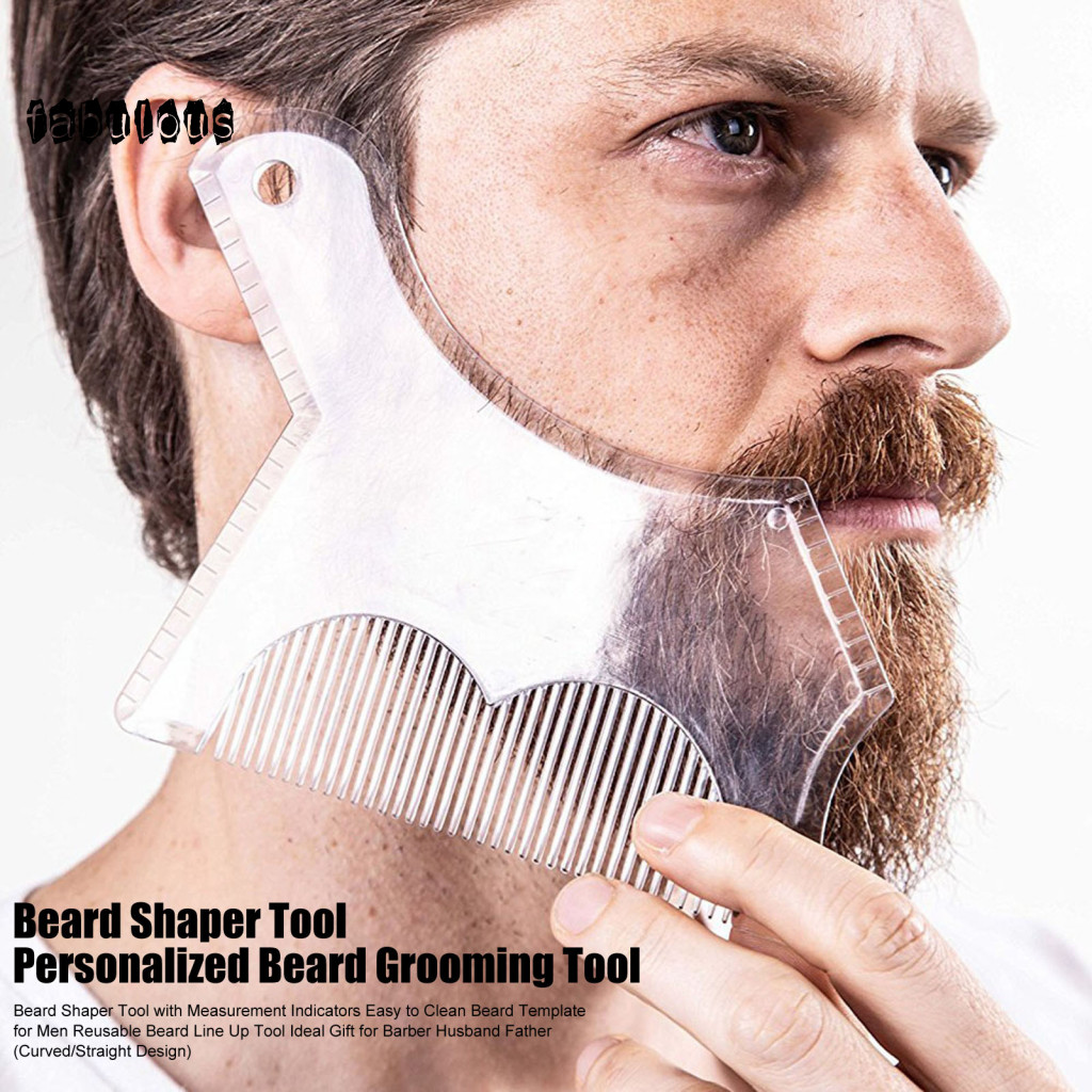 Beard Styling Template Shaper Tool Professional Shaping Set for Men ...