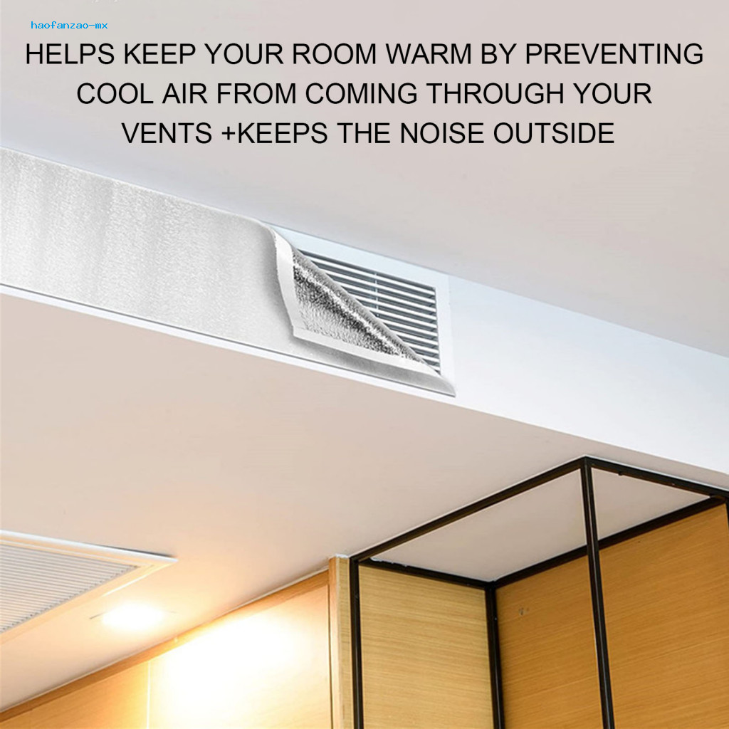 Vents Insulation Cover Aluminum Film Foam Insulated Universal Attic ...