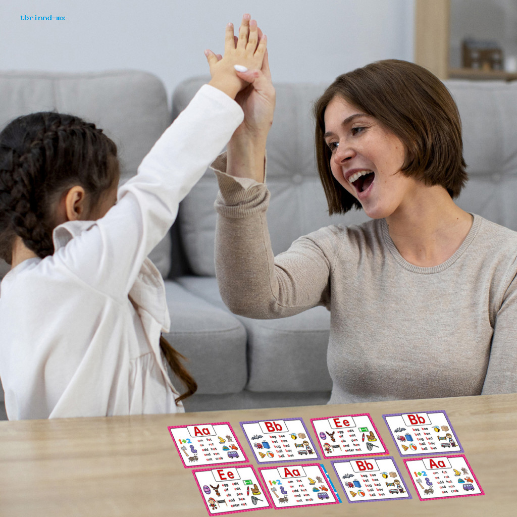 Educational Flashcards Early Learning Kids Alphabet Flash Cards Set Abc ...
