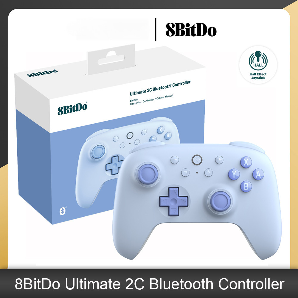 8BitDo Ultimate 2C Controlador Bluetooth Gamepad Inalámbrico Con Efecto ...