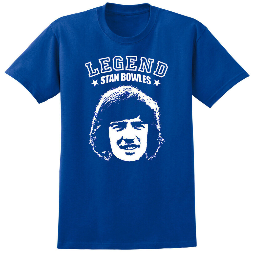Camiseta Icono De Fútbol Stan Bowles-Clásica Retro Qpr Fan Leyenda ...