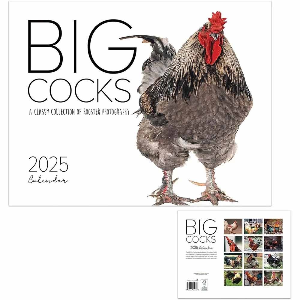 2025 Interesting Rooster Calendar | Shopee Colombia