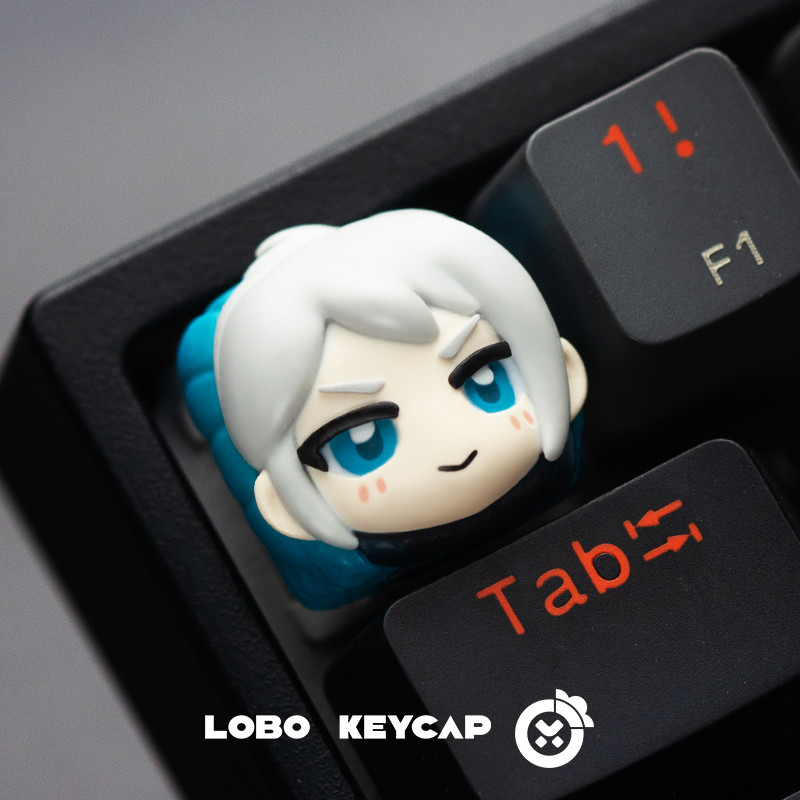 Contrato Intrépido Keycap Viento Crepúsculo Mariposa Ni Keycap ...