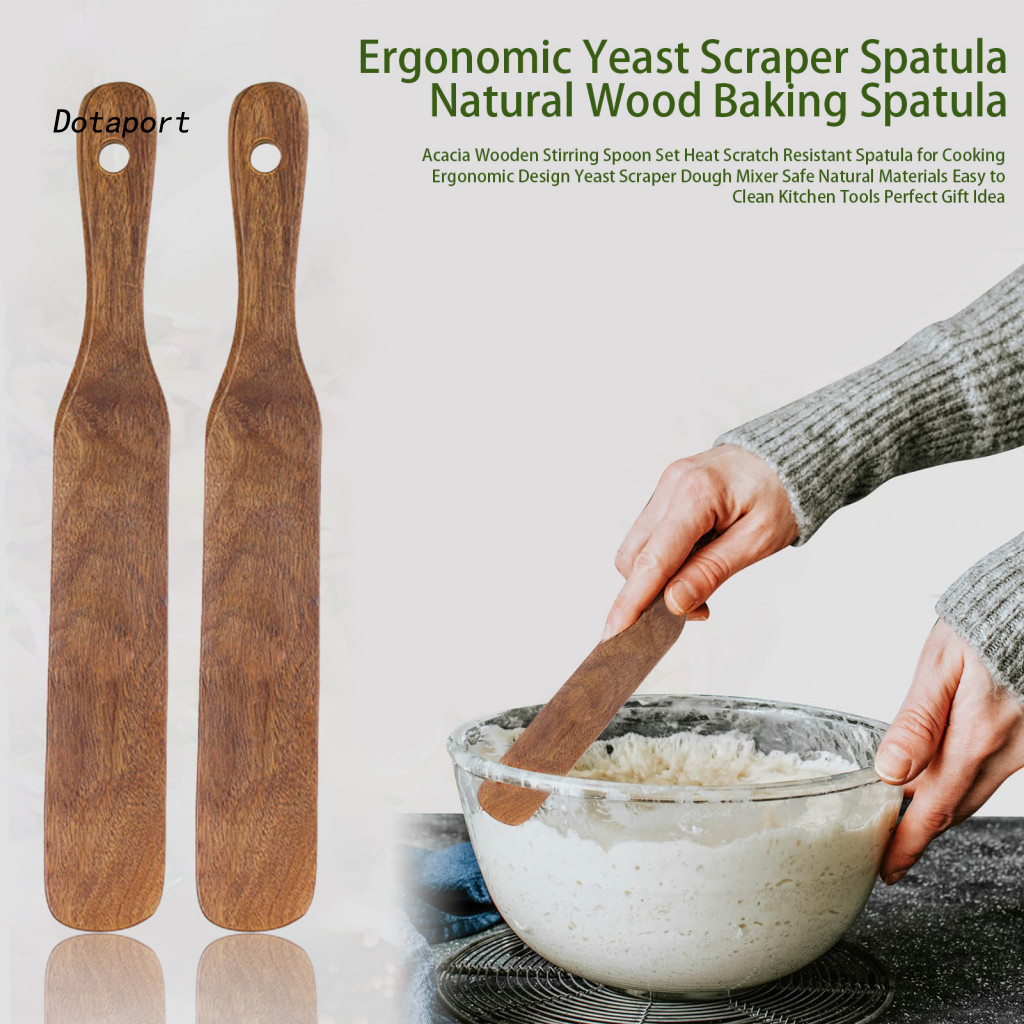 Sourdough Bread Mixing Stir Stick Spatula Ergonomic Yeast Scraper ...