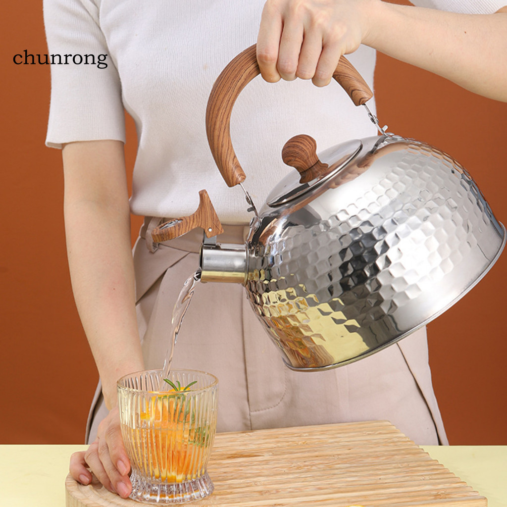 Induction Kettle Halogen Hob 2l Stainless Steel Whistling Tea for Gas ...