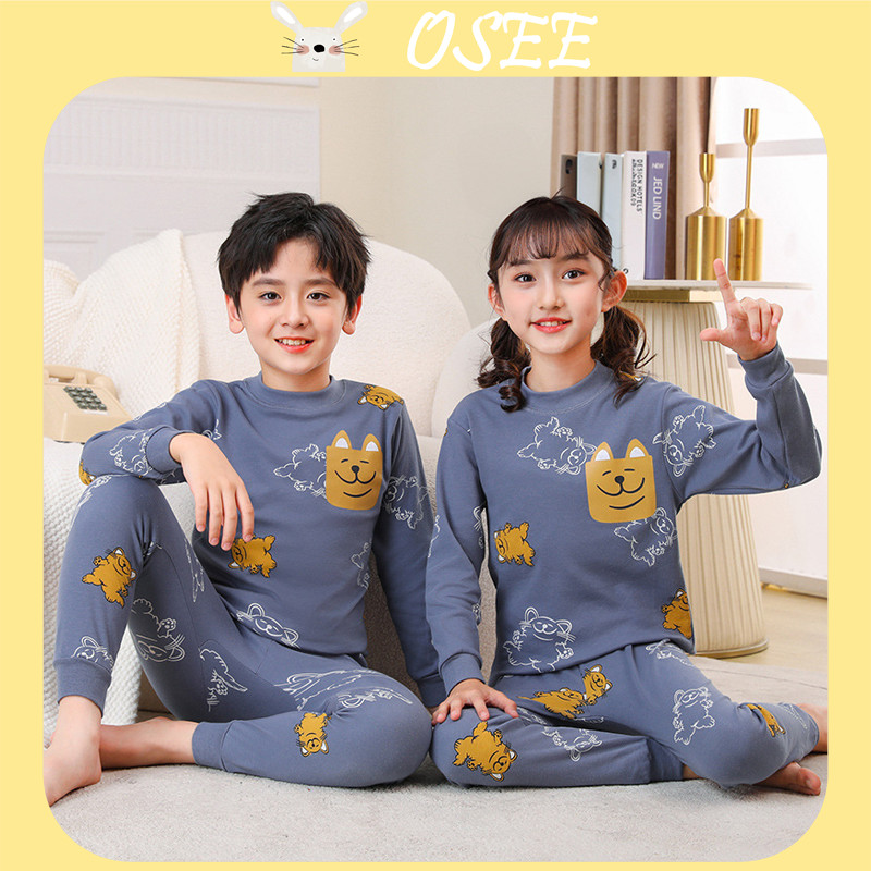 [Osee] Otoño E Invierno Traje De Ropa Interior De Los Niños De Algodón ...