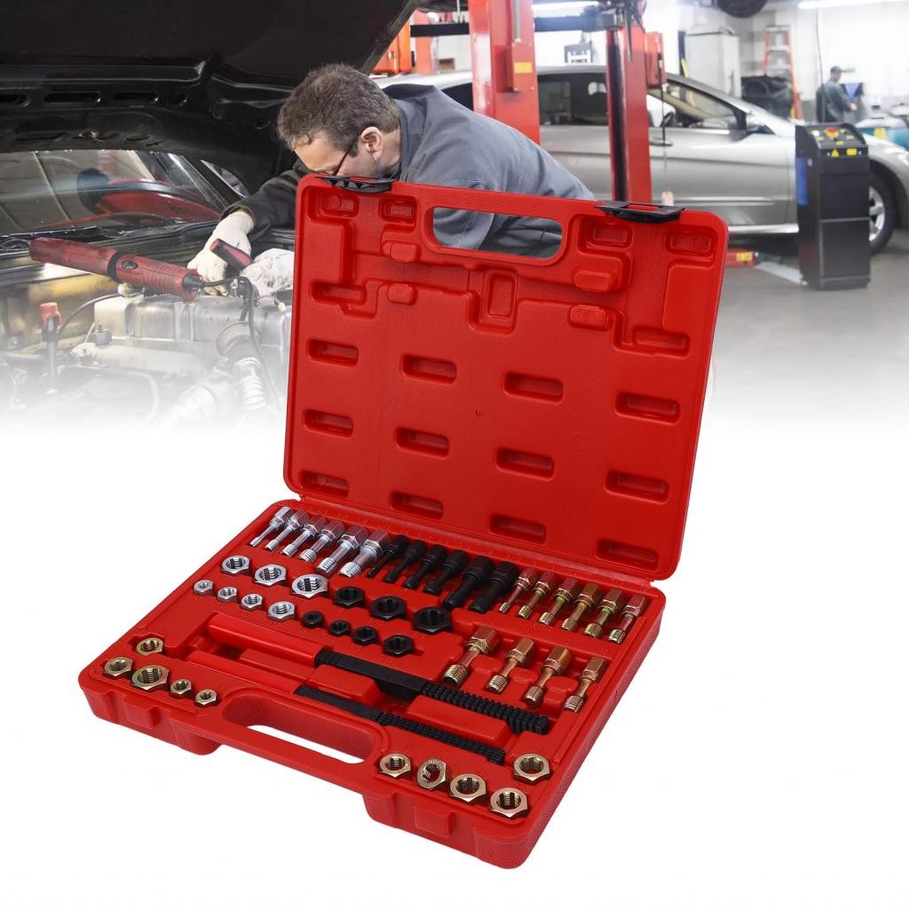 Rethreading Tool Kit UNC UNF Metric Sizes Steel Thread Chaser Set for ...
