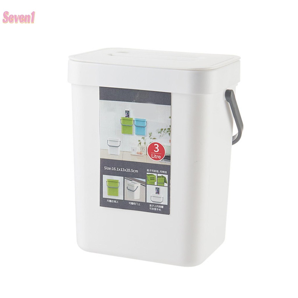 Cubo De Basura Pushtop Chef Colgando Tapa De Retorno Automático Para El ...