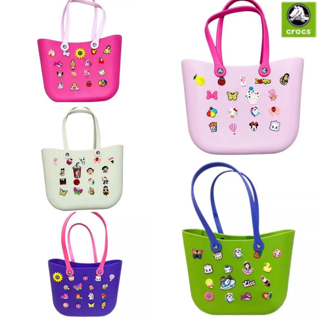 Bolso Crocs De Las Mujeres DIY De Dibujos Animados Con Cuevas Playa ...