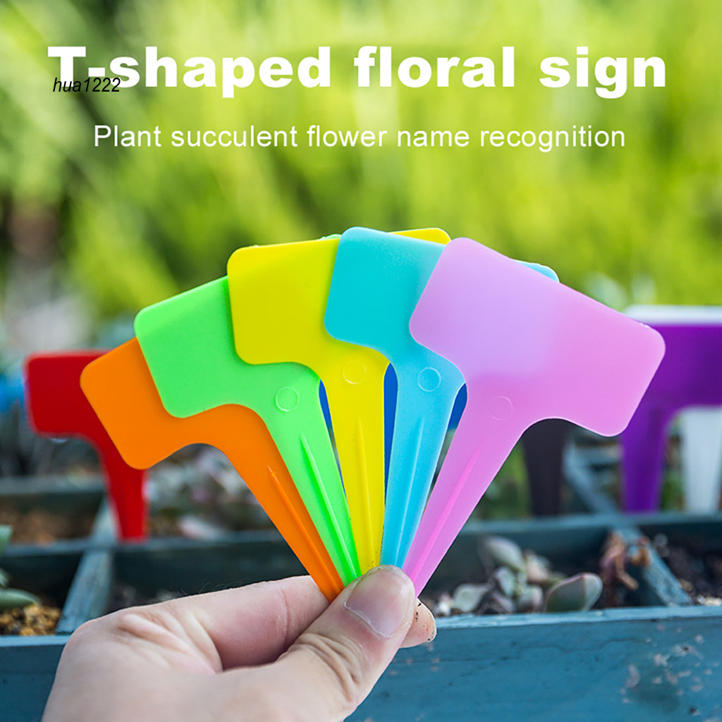 Uv Resistant Plant Markers 100 Pcs Waterproof Labels Reusable Nursery ...