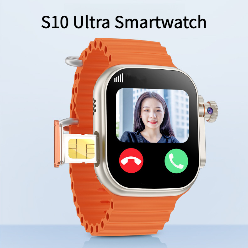 S10 Ultra Reloj Inteligente Con Ranura Para Tarjeta SIM Y WiFi 5G/4G ...