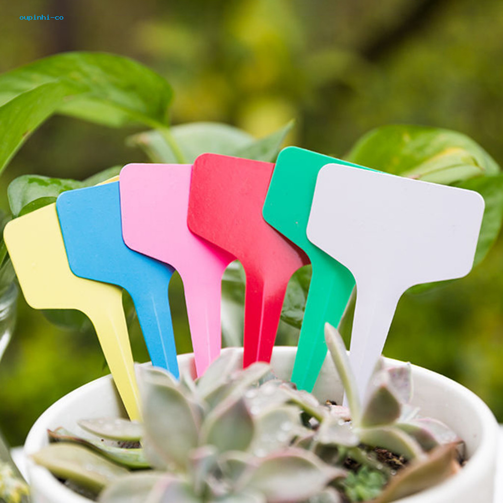 Plant Tags Root-friendly Labels 100 Pcs Waterproof Reusable Nursery ...
