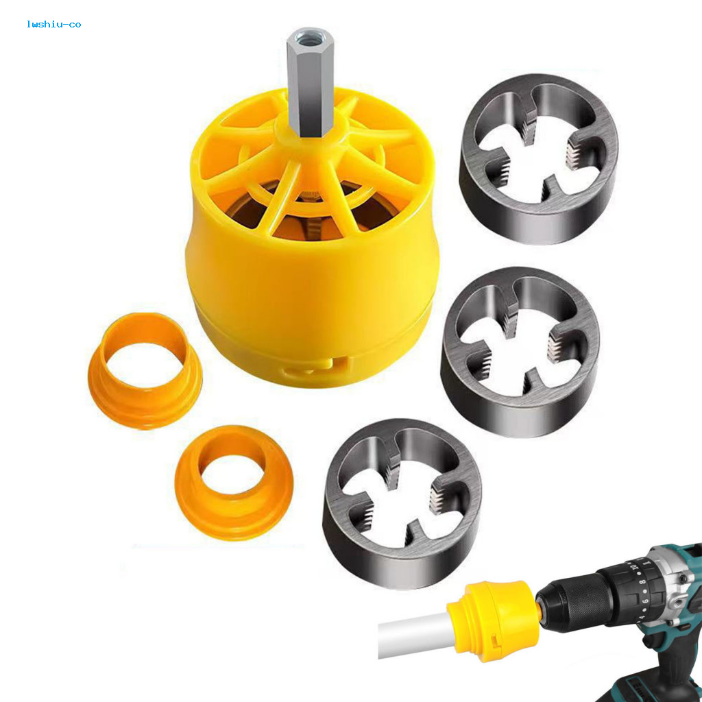 Efficient Performance Plumbing Tool Electric Drill Pvc Pipe Threader ...