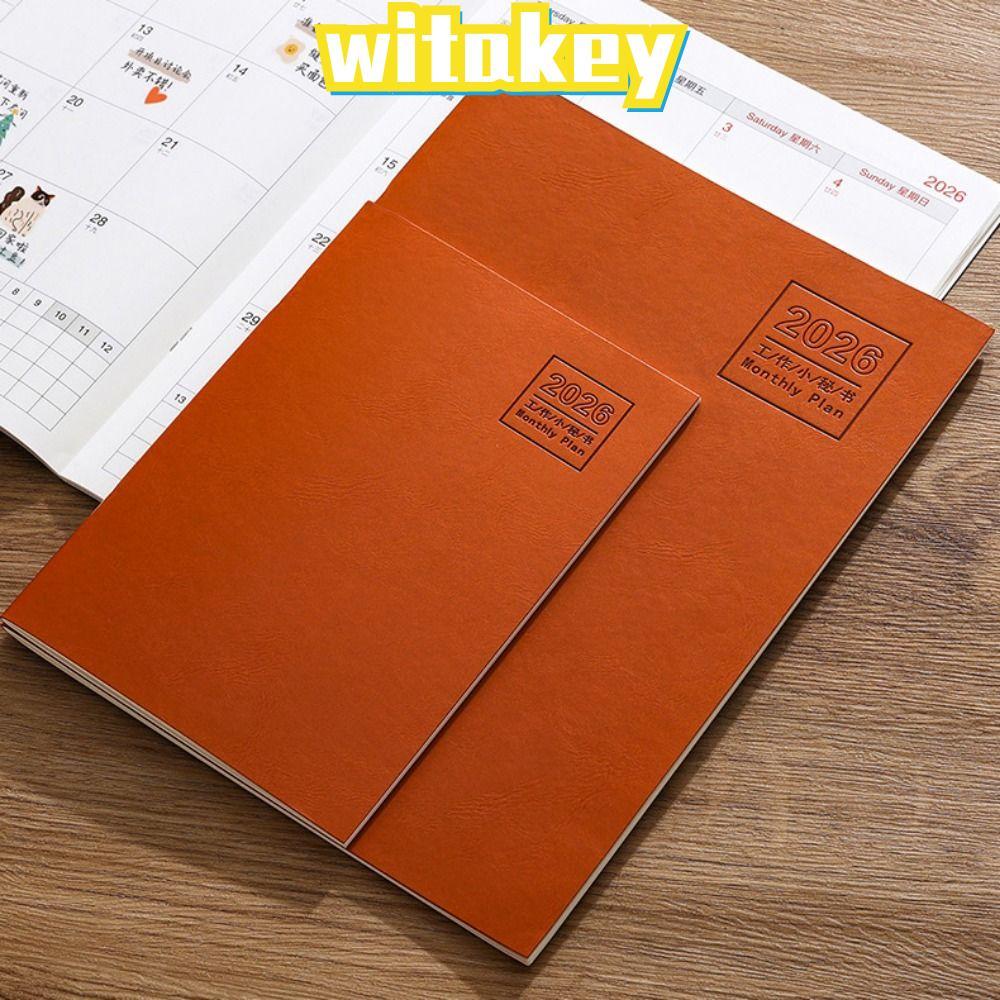 WITAKEY 2026 Cuaderno De Horarios , Planificación De Eficiencia Laboral A4 A5 , Plan De ...