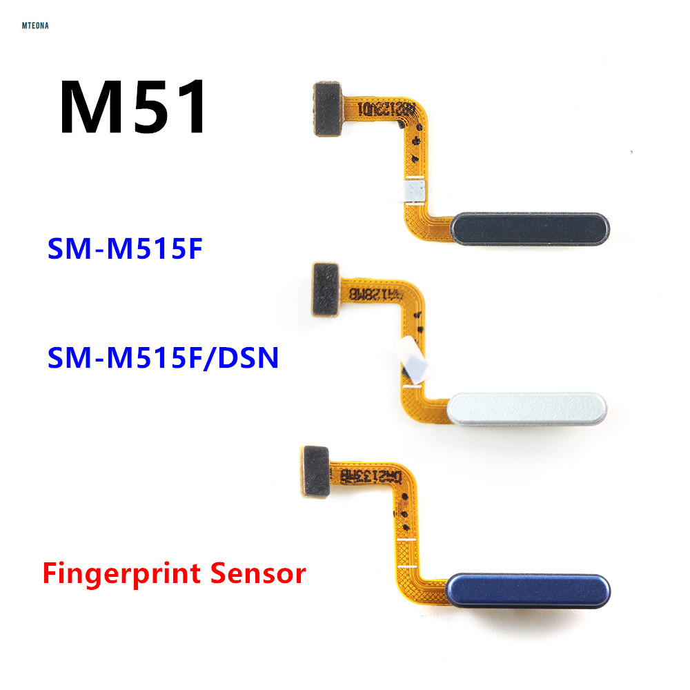 Botón De Huellas Dactilares Para Samsung Galaxy M51 SM-M515F M515 Menú ...