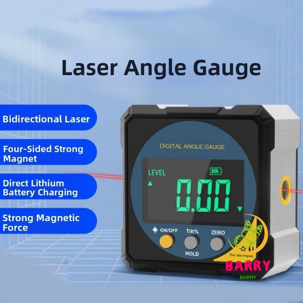 BARRY Regla De Ángulo Láser , Protractor Digital De Imán Recargable De ...