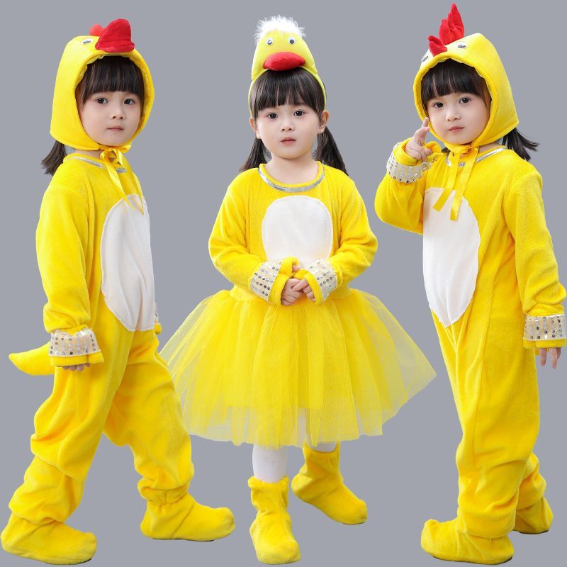 Pollito Niños Traje De Actuación De Animales Jardín De Infantes Etapa ...