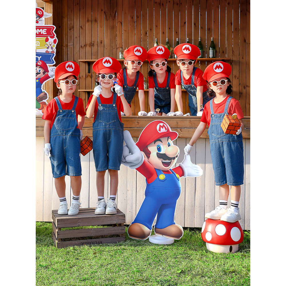 Six One Mario Cos Ropa Rendimiento De Los Niños De La Escuela Primaria ...