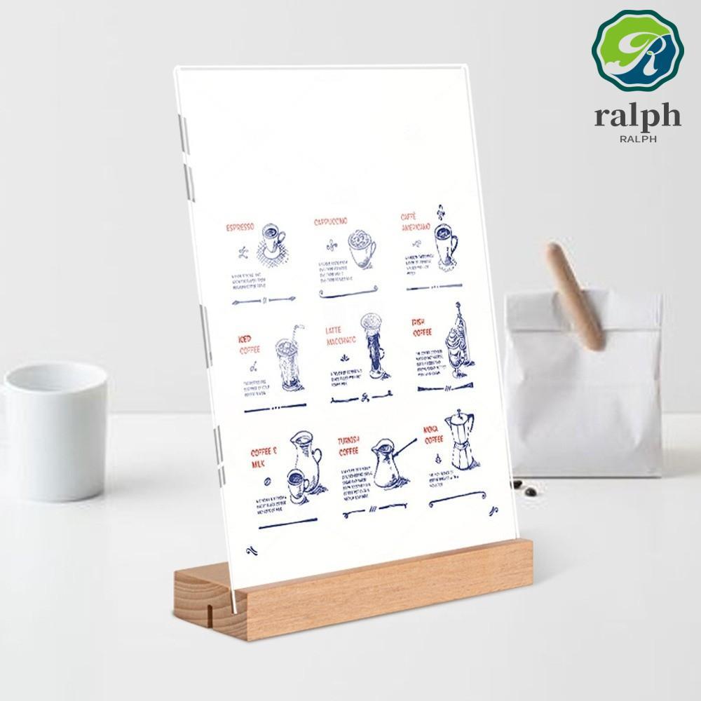 Expositor De Papel Para Menú RALPH , Soporte Para Letreros De Altamente ...