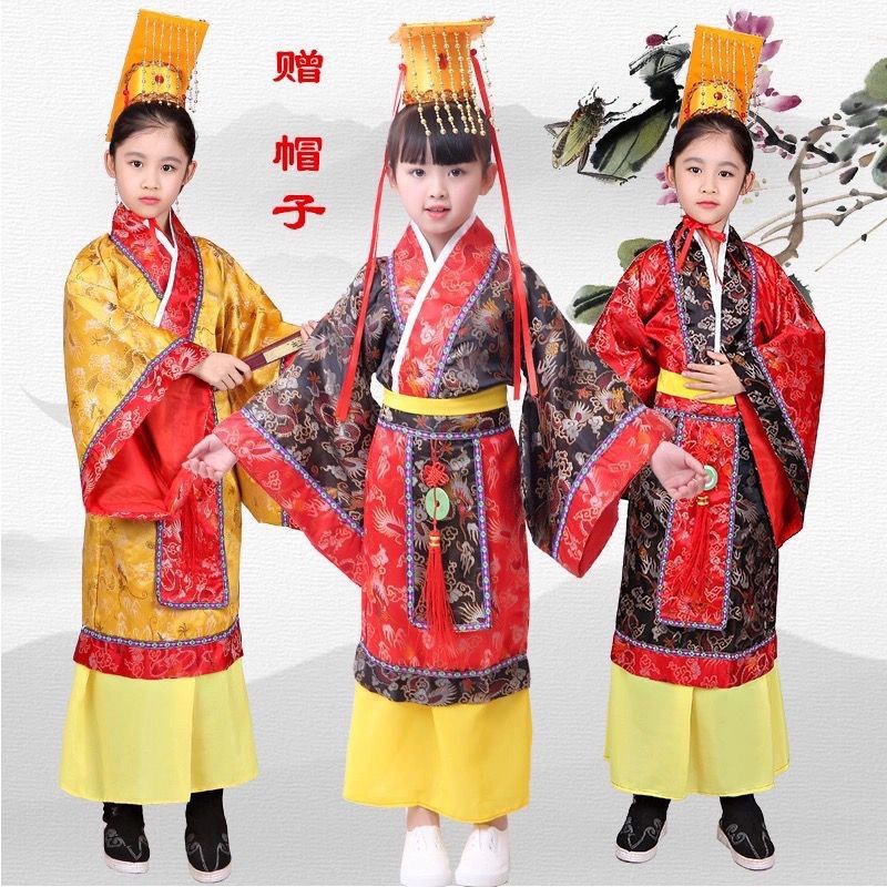 Traje De Los Niños De La Dinastía Tang Niños Príncipe De La Dinastía ...
