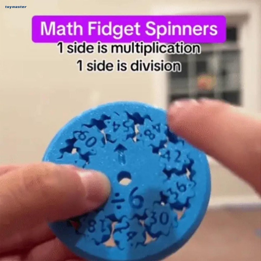 Niños Matemáticas Fidget Spinners Suma Resta Multiplicación Y División ...