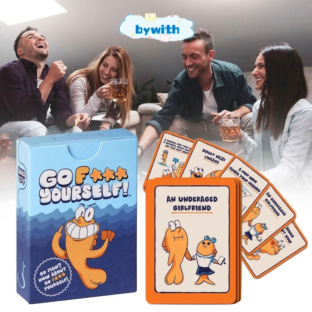 BYWITH Adulto Go Fish Juego , Juegos Educativos Reglas Clásicas De ...