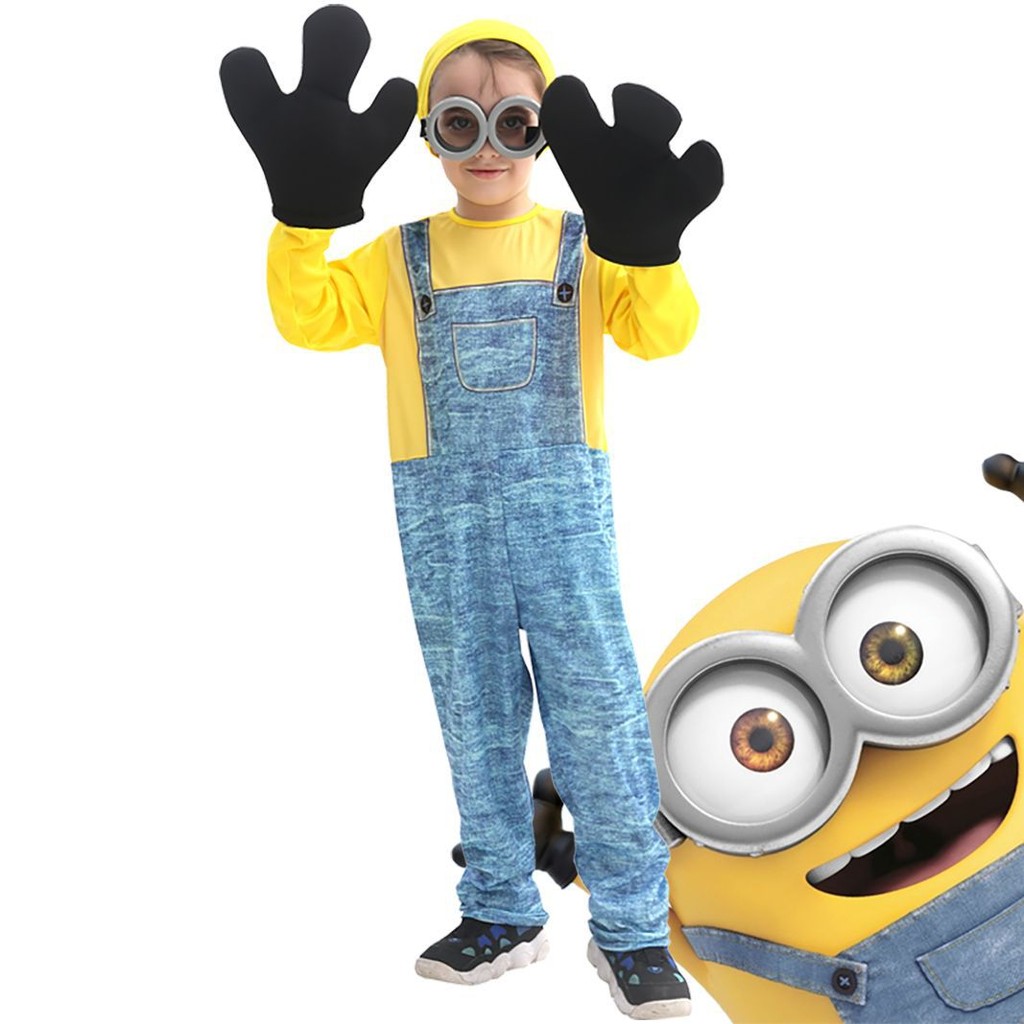 Halloween Minions Niños Cos Disfraz Despicable Me Anime Dibujos ...