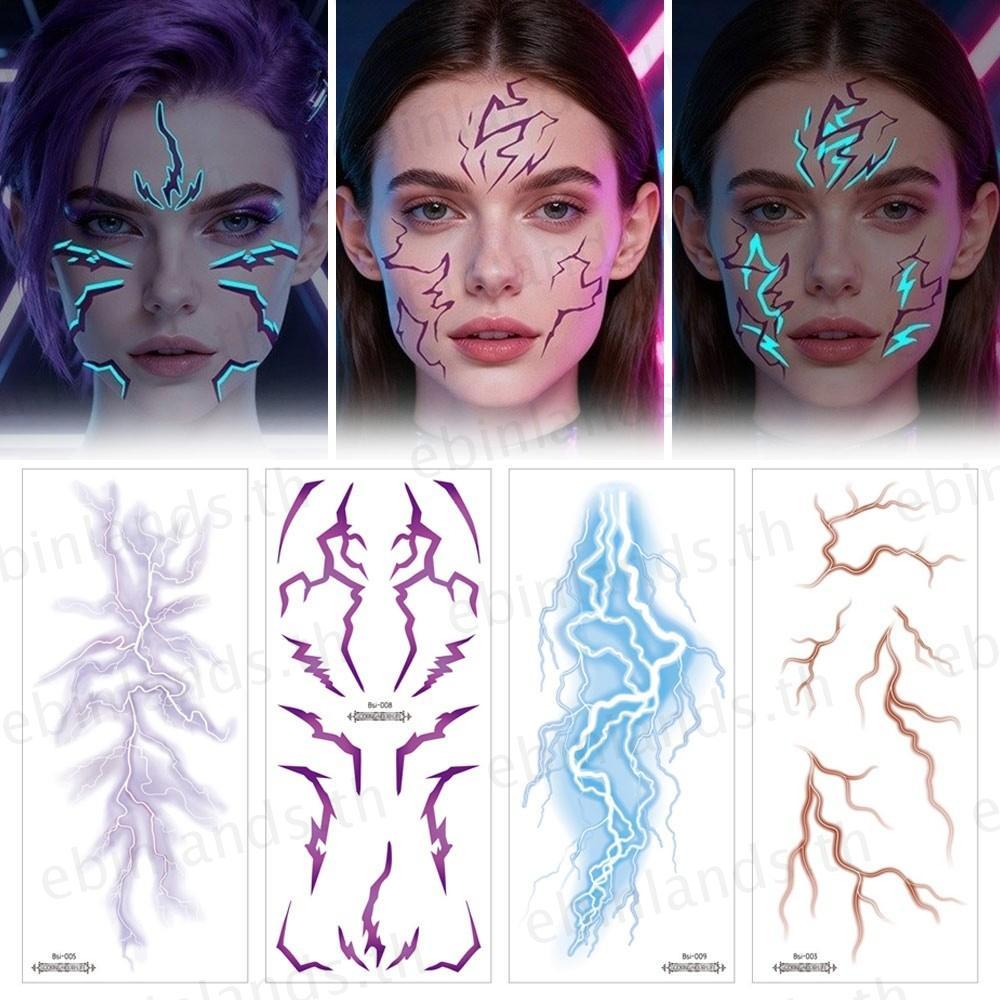 EBINLANDS Tatuajes Temporales , Anime KPop Demon Hunters Púrpura Que ...