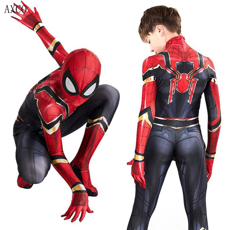 Macac O Superher Es Spider-Man Iron | Niños Adultos Casa Super Disfraz ...