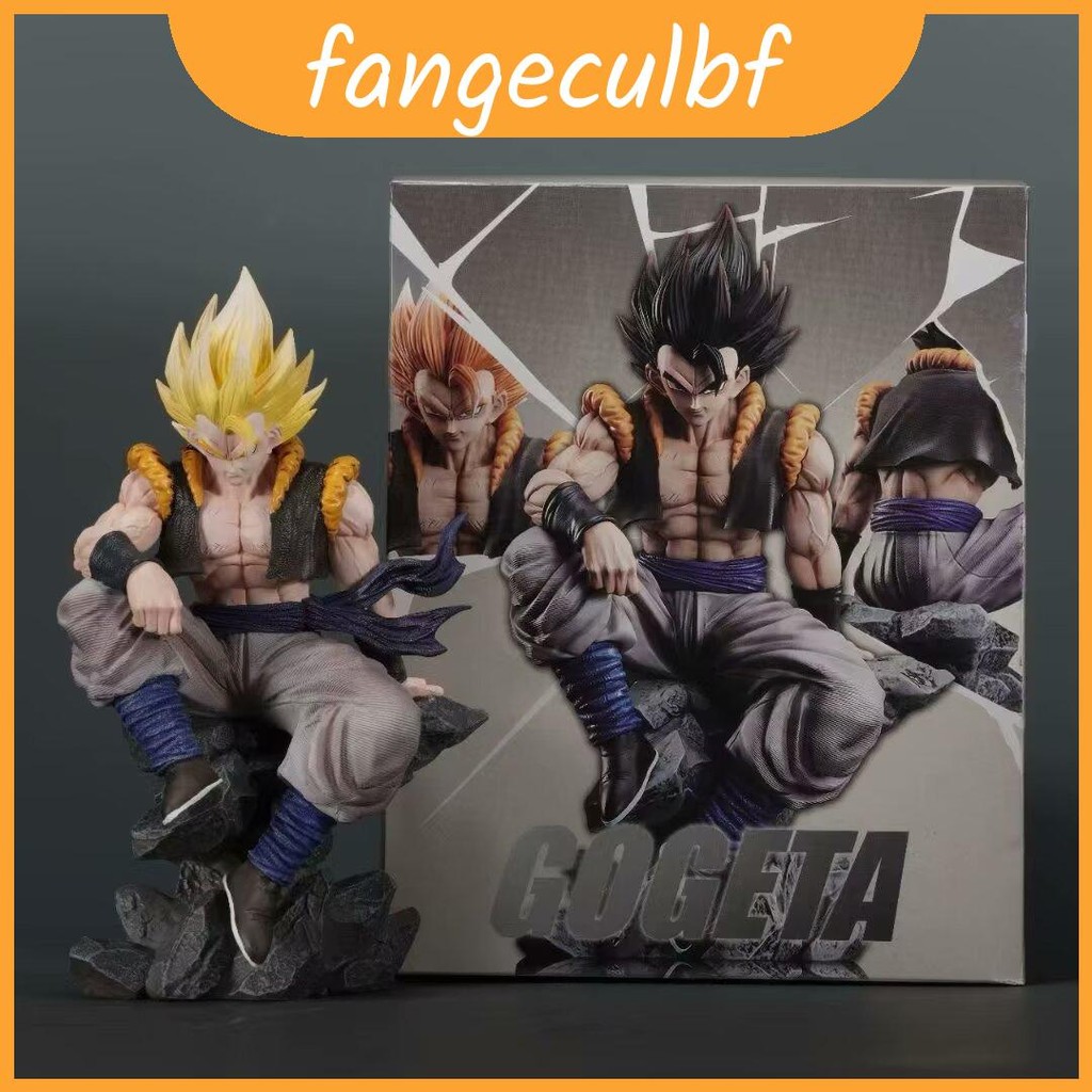 Super Gk Saiyan Tres Cabezas Escultura Goku Vegeta Sentado Estatua En ...