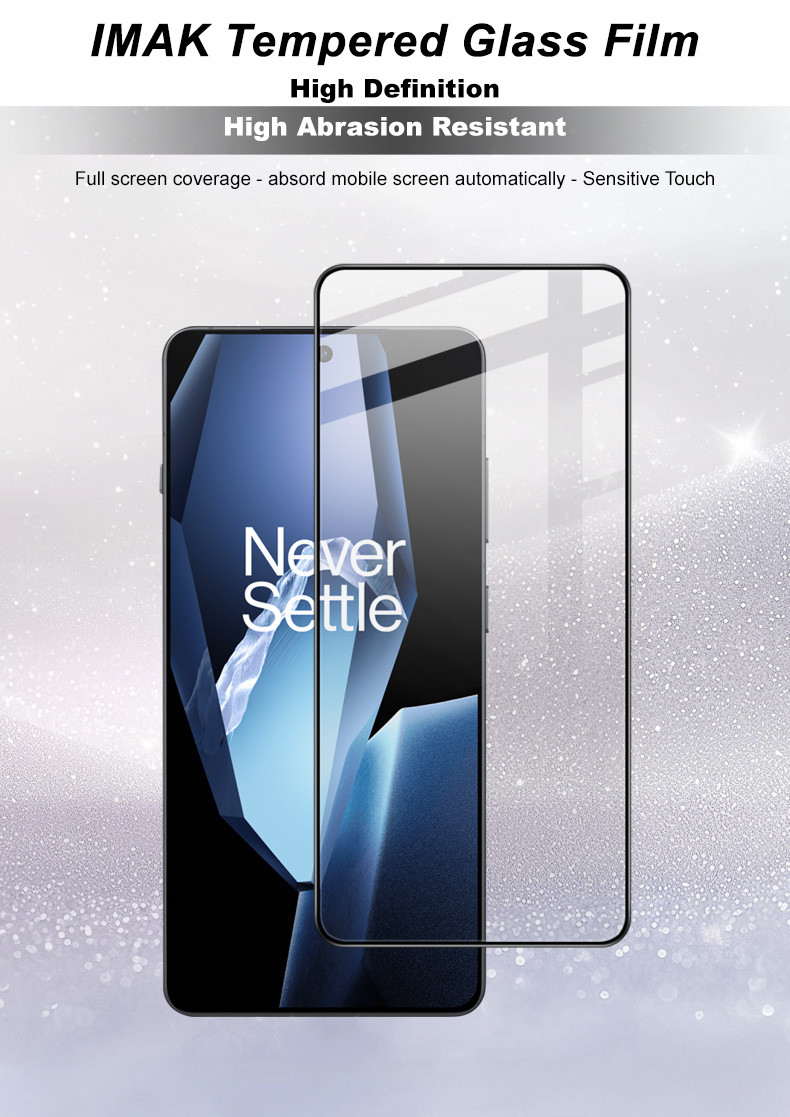 Para OnePlus Ace 5 5G Vidrio IMAK Pro + Cobertura Completa De Templado Ace5 5G Película | Shopee ...