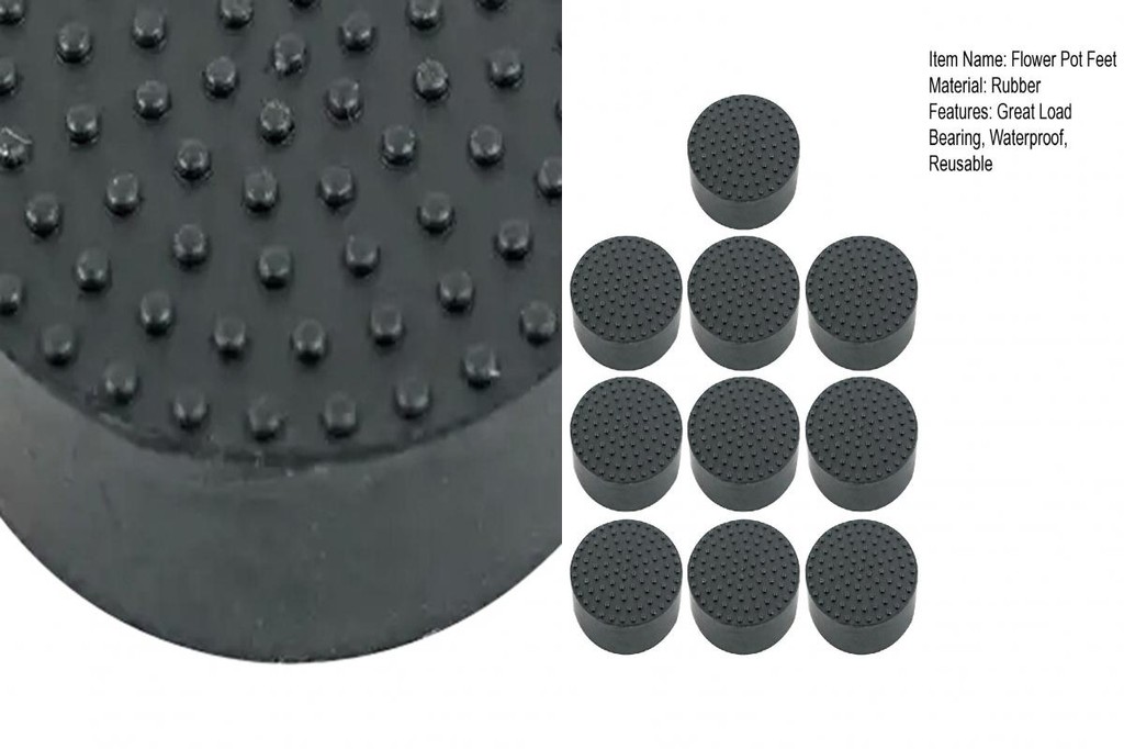 Strong Plant Pot Bottom Gasket Drainage Mesh for Pots 10 Pcs Flower ...