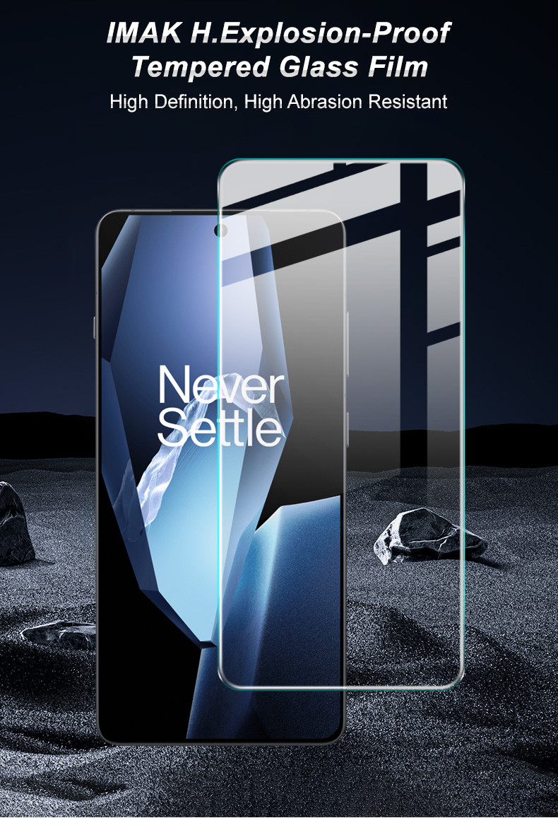 Para OnePlus Ace5 Vidrio IMAK H Templado A Prueba De Explosiones Ace 5 Pro 5G Película | Shopee ...