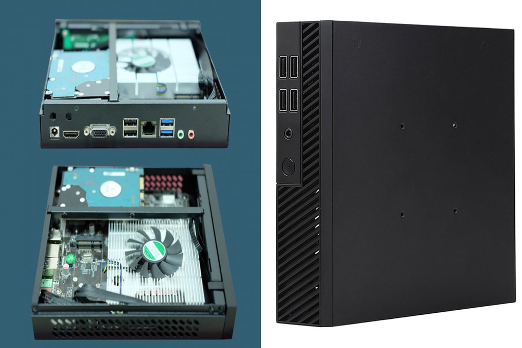 Quick Heat Dissipation Pc Case Half Height Computer Chassis Compact ...