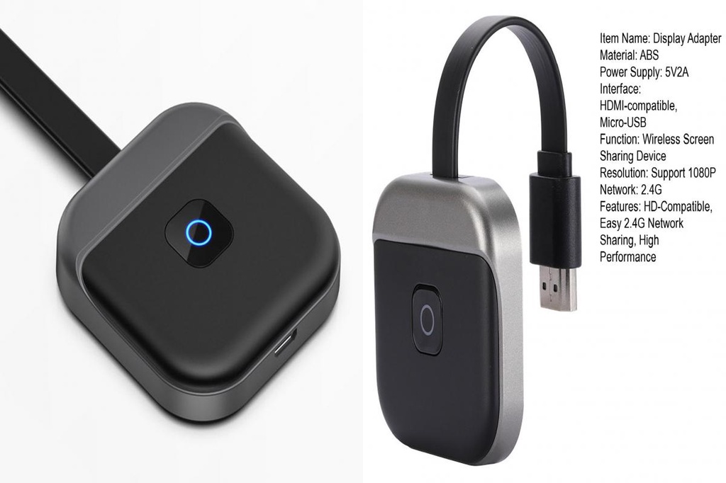 Screen Mirroring Device High Performance Wifi Display Dongle for Easy ...