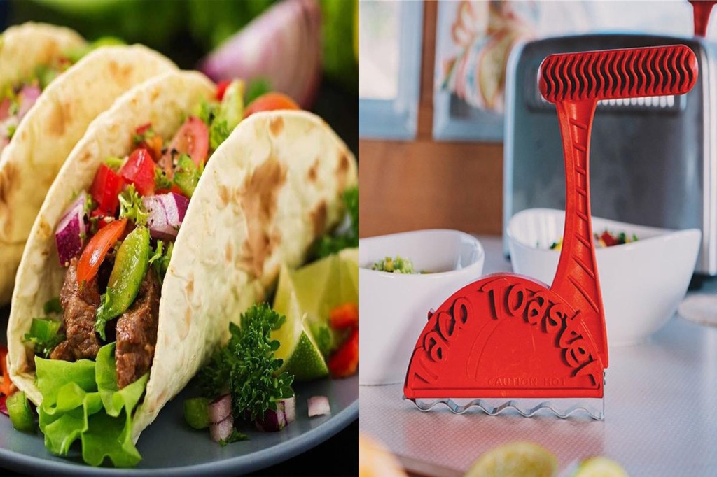 Healthy Taco Shell Maker Mold No-fried Oil-free Kitchen Tool for ...