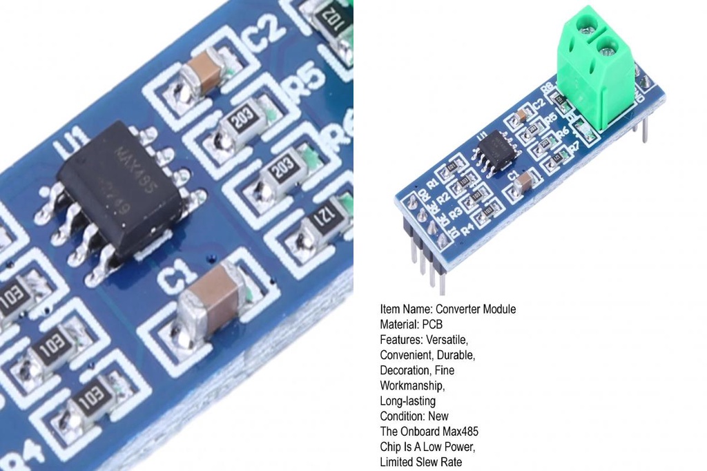 Remote Communication Module Ttl to Rs-485 Converter High-speed Max485 ...