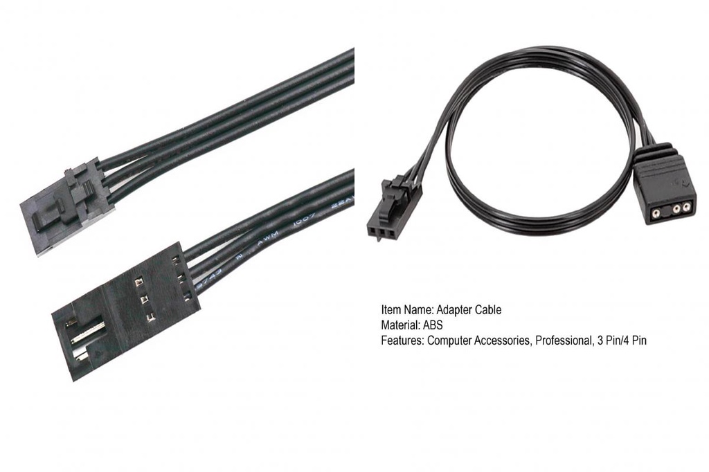 SPM Argb Cable Conector Controlador Adaptador 25cm Para Ql Ll120 Icue ...