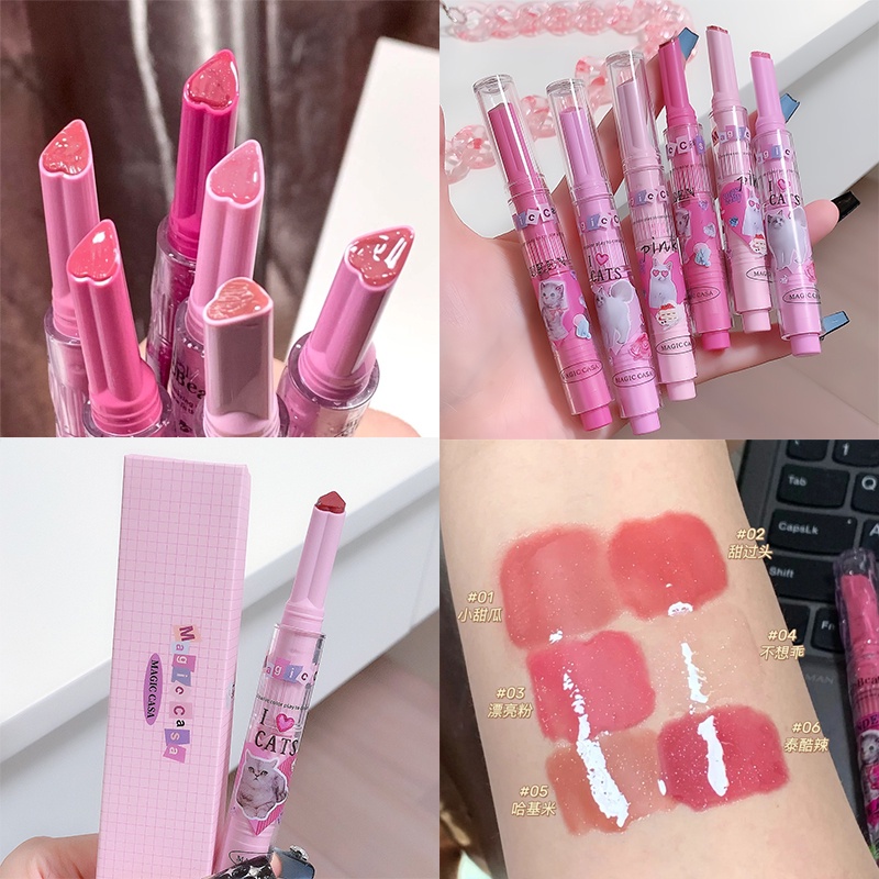 Press Lipstick Toot Espejo De Labios Superficie Brillo De Agua ...