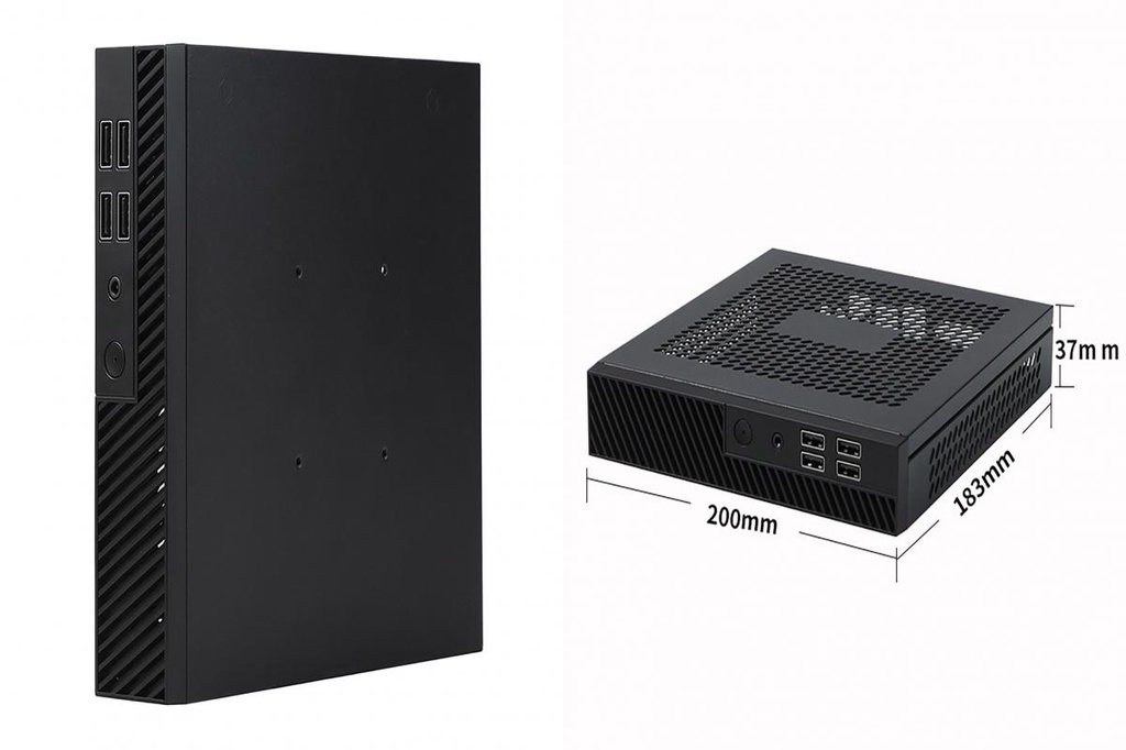 Quick Heat Dissipation Pc Case Half Height Computer Chassis Compact ...