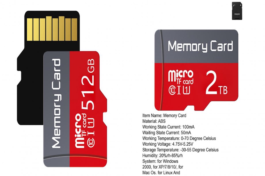 Game Console Storage Memory Card High-speed Ultra-thin Micro Sd 64gb ...