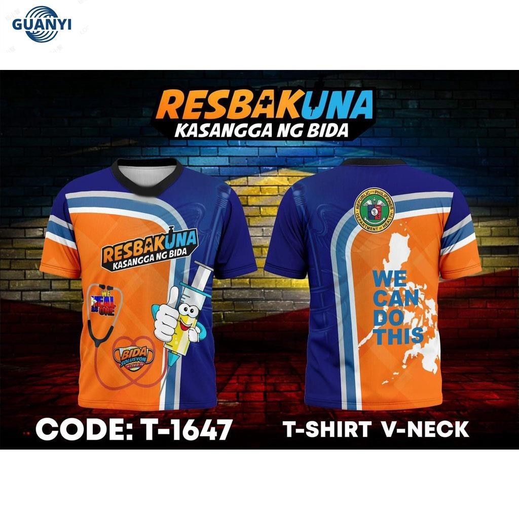 Camiseta RESBAKUNA Sublimación Completa | Shopee Colombia