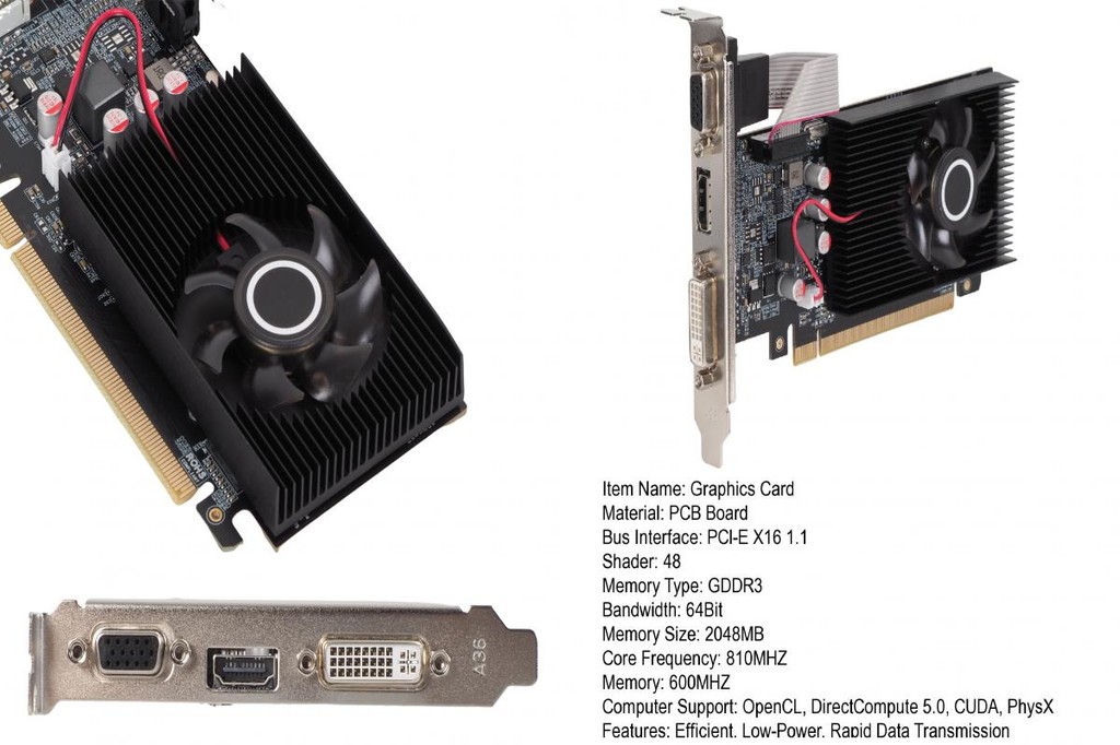 Low-power Graphics Card 64-bit Pci-e Upgrade Your Gaming Experience ...