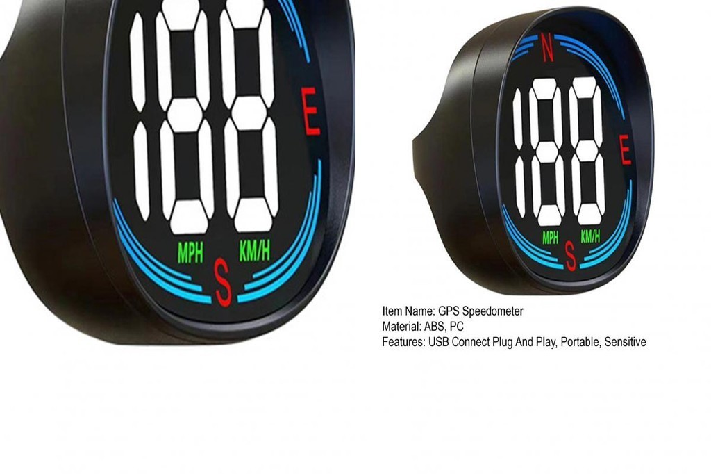 Golf Cart Digital Speedometer Gps for All Vehicles Car Heads-up Display ...