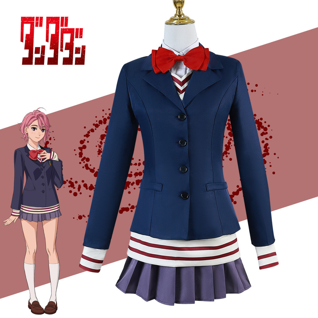 Anime Dandadan Disfraz Momo Ayase Cosplay Trajes Completos Uniforme ...