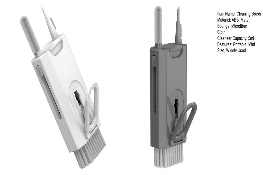 Multifunctional Cleaning Kit Brush Portable 8-in-1 Keyboard Laptop ...