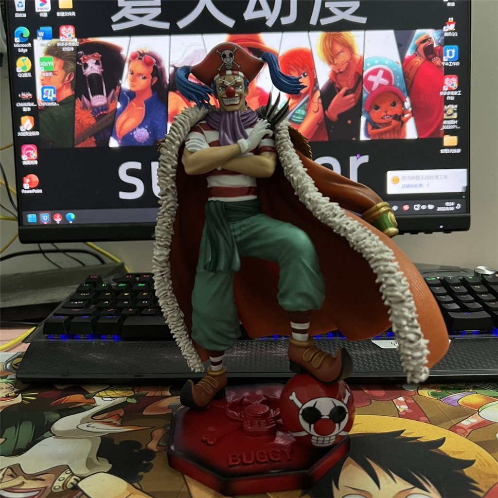 One Piece Gk Modelo Payaso Bucky Figura Gps Rey Shichibukai Cuatro ...