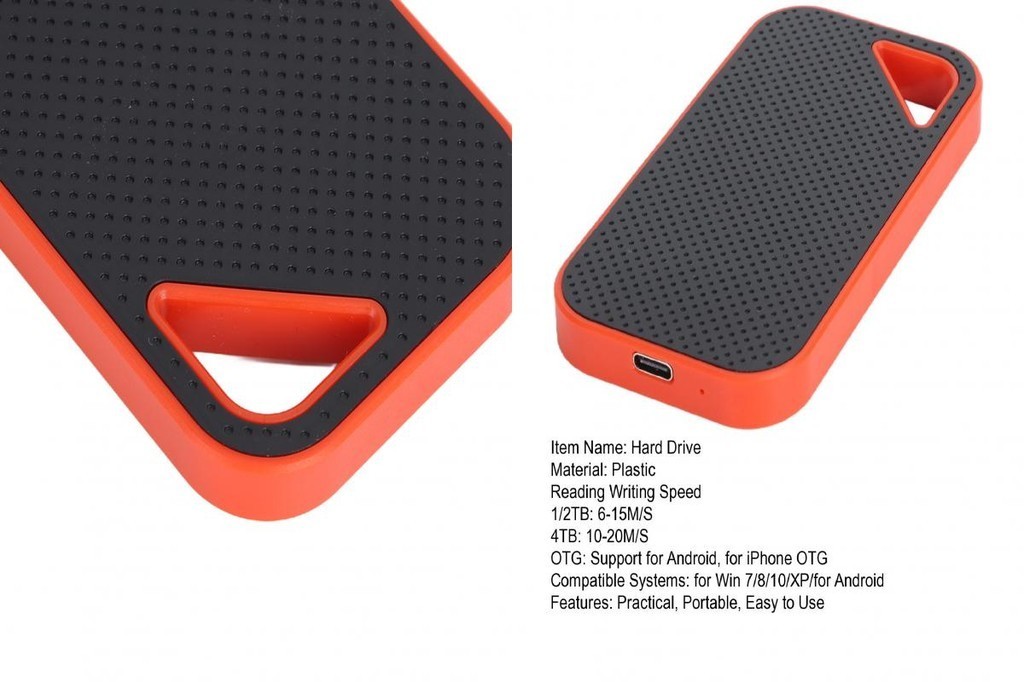 Type-c Storage Solution Hard Drive High-speed External Hdd 1tb/2tb/4tb ...