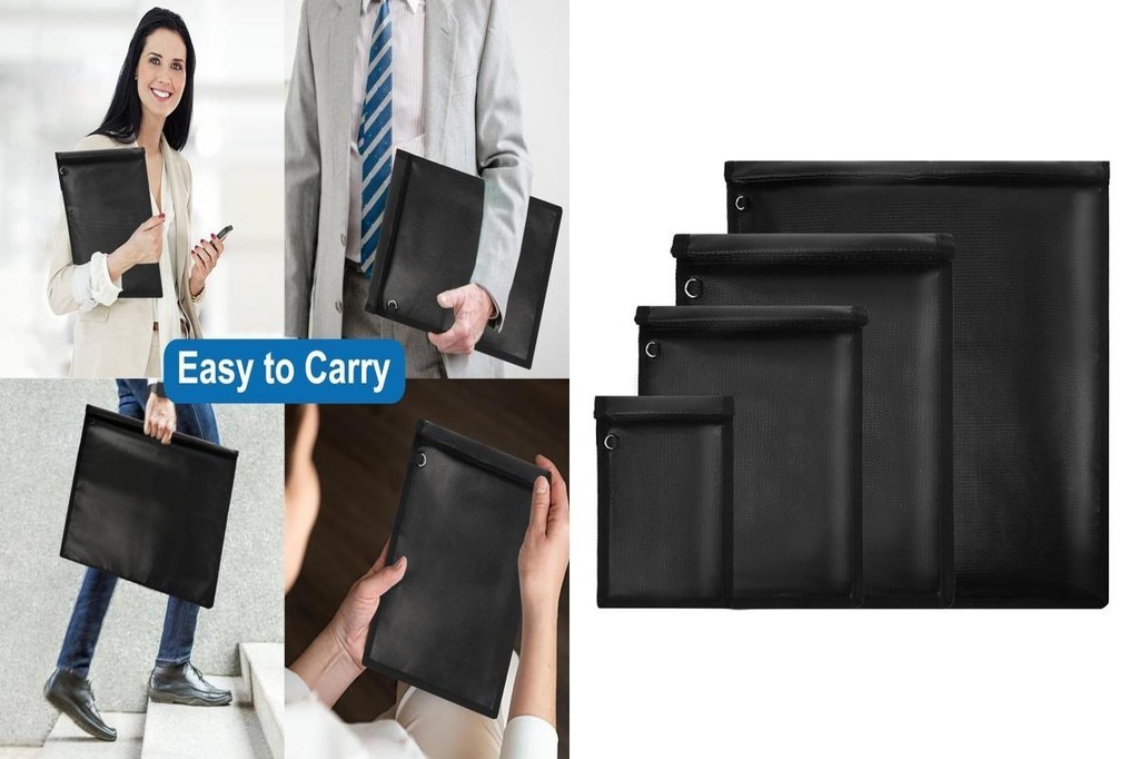Rfid Blocking Pouch Anti-tracking Bag 4pcs Faraday Bags for Laptops ...