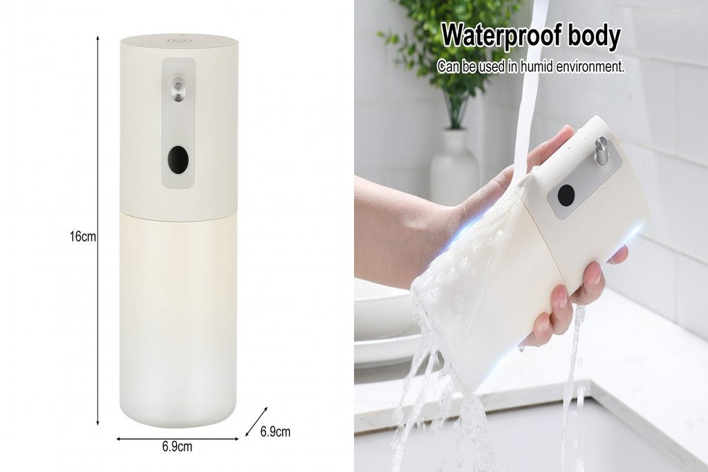 Hands-free Soap Dispenser Mess-free Foaming with Rechargeable Battery ...